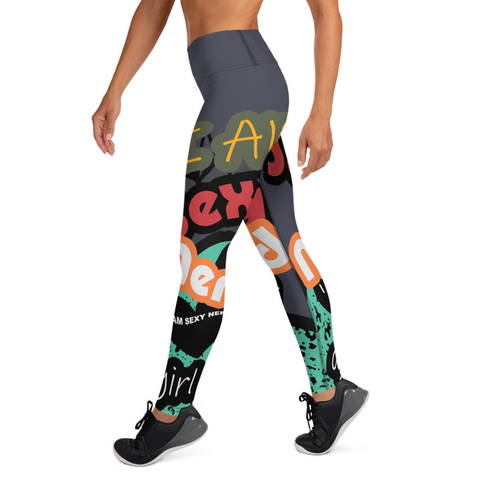 Nerd4life Sexy Nerd Geek Fitness Yoga Leggings - Etsy