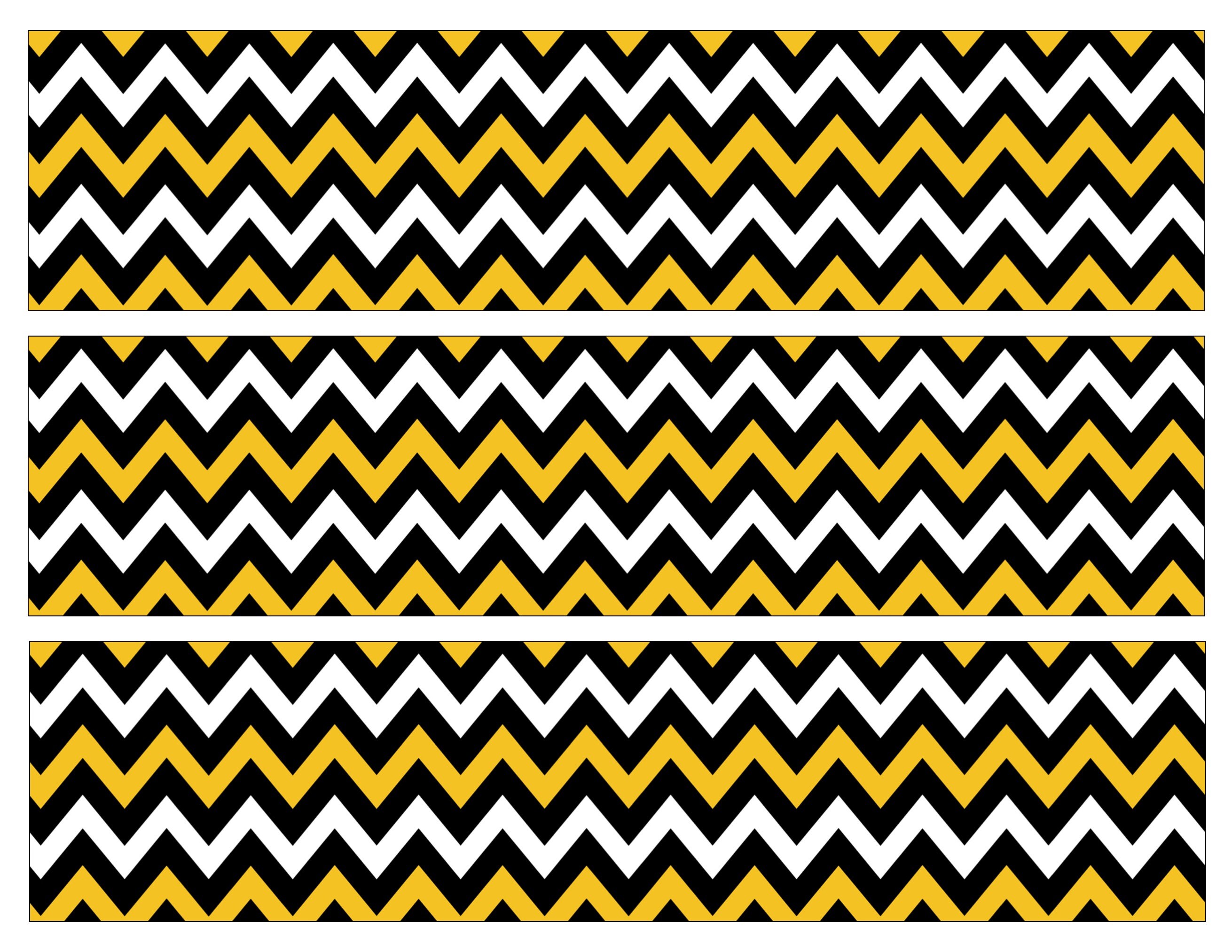 Bumblebee Bulletin Board Border 8 Printable Designs - Etsy