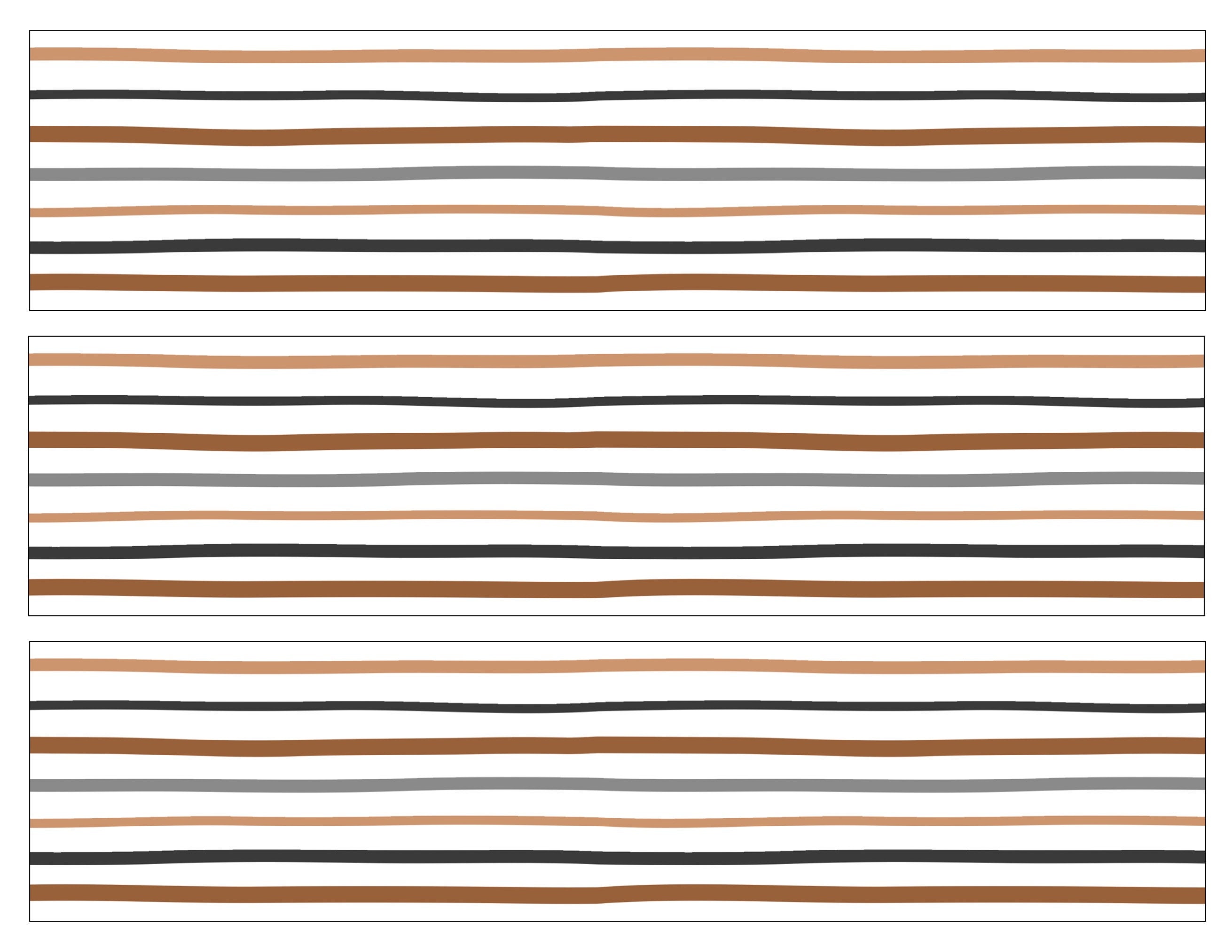 Coffee (light) Bulletin Board Border 5 Printable Designs - Etsy