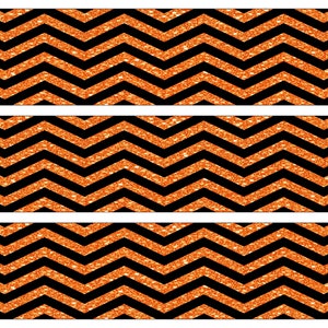 Glitter Halloween Bulletin Board Border 4 Printable Designs - Etsy