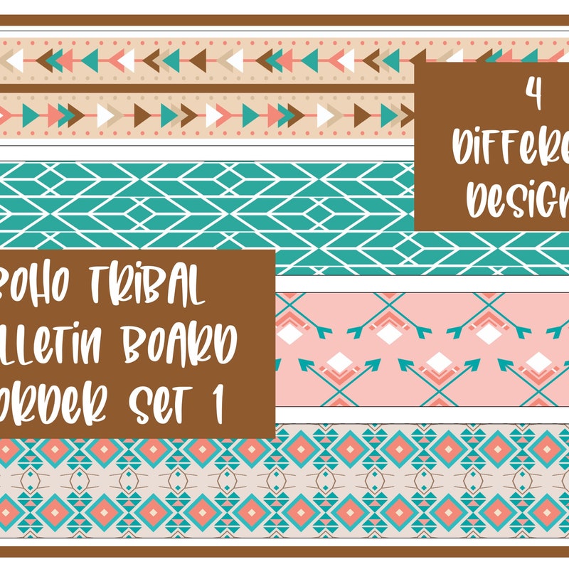 Aztec Borders - Etsy