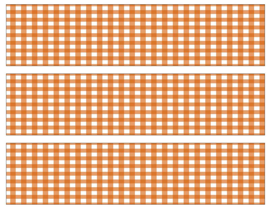 Autumn Leaves Bulletin Board Border 6 Printable Designs - Etsy