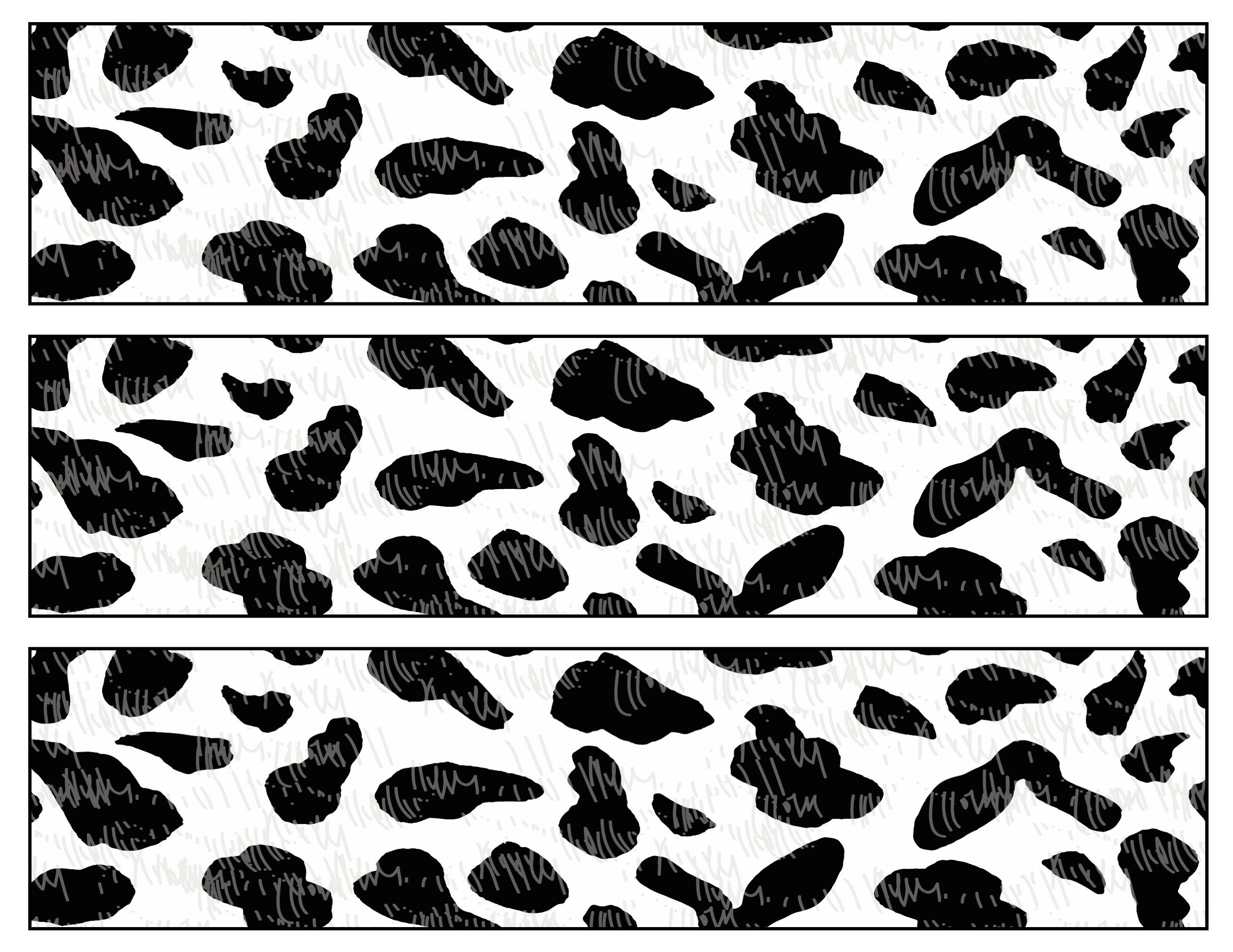 Animal Print Bulletin Board Border 3 Printable Designs - Etsy