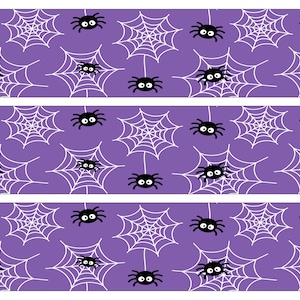 Spooky Spiders Bulletin Board Border 3 Printable Designs - Etsy