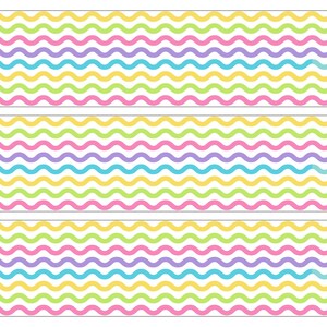 Bright Easter Bulletin Board Border 4 Printable Designs, Easter Border ...