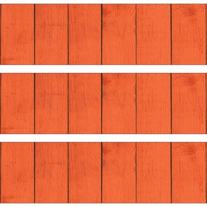 Orange and Green Fall Bulletin Board Border 4 Printable Designs - Etsy