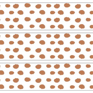 Boho Animal Print Bulletin Board Border 4 Printable Designs (set 3) - Etsy