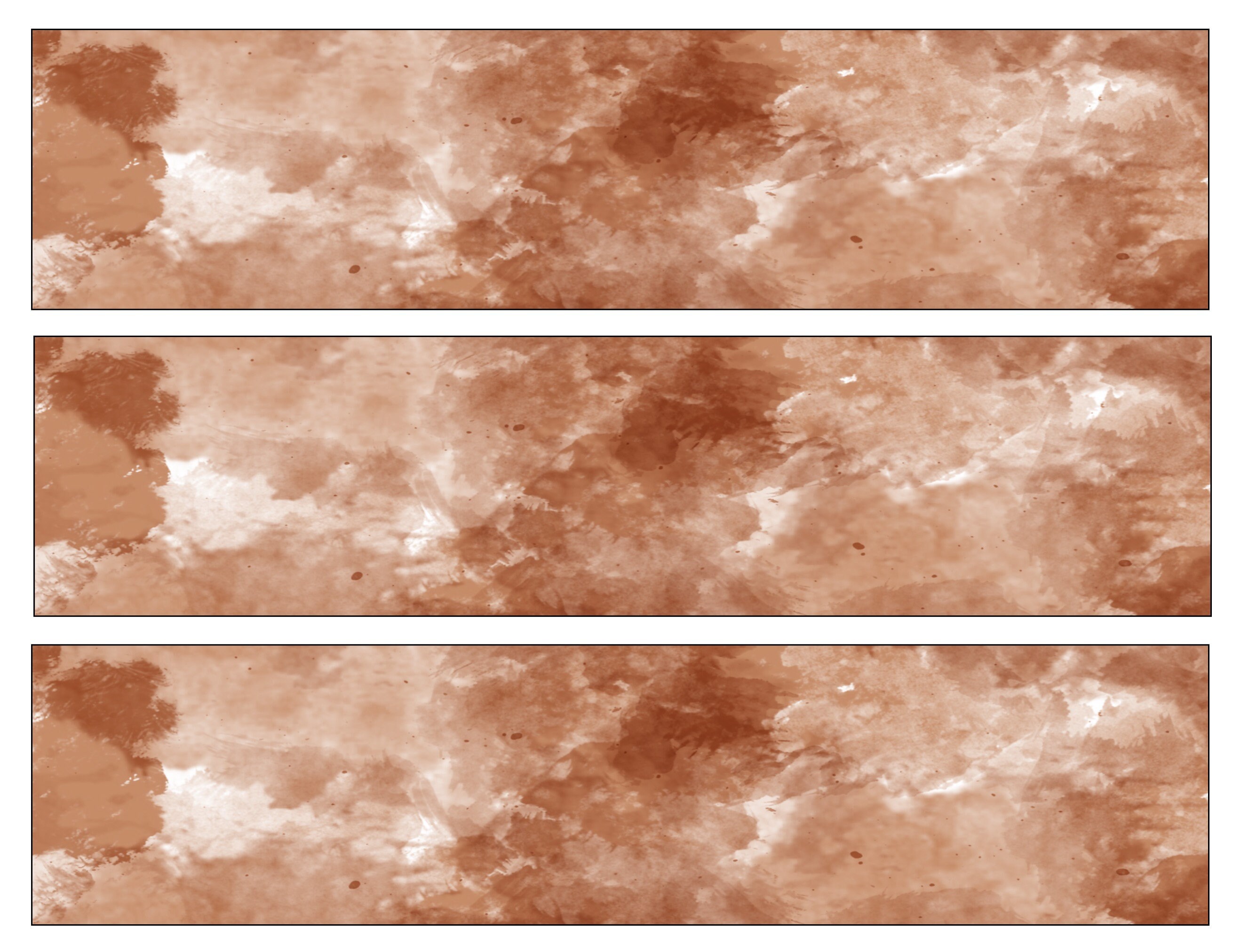 Boho Animal Print Bulletin Board Border 4 Printable Designs (set 3) - Etsy