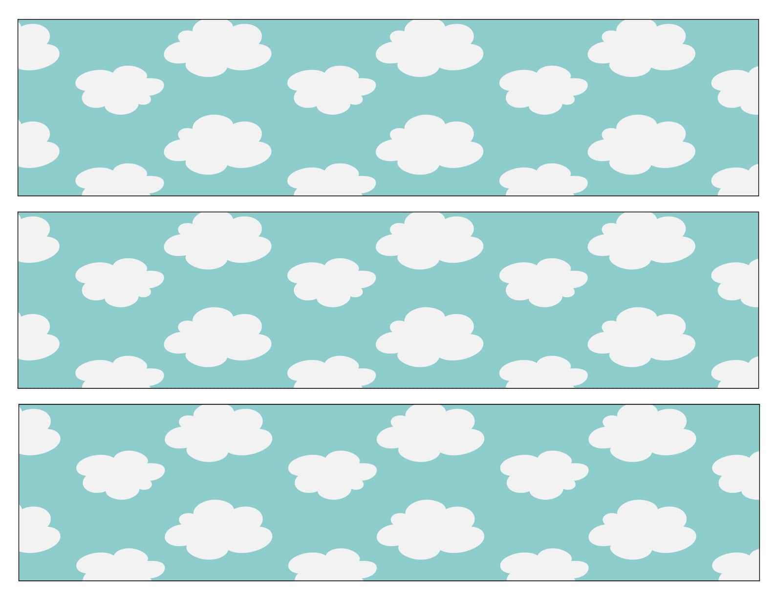 Transportation Bulletin Board Border 9 Printable Designs - Etsy