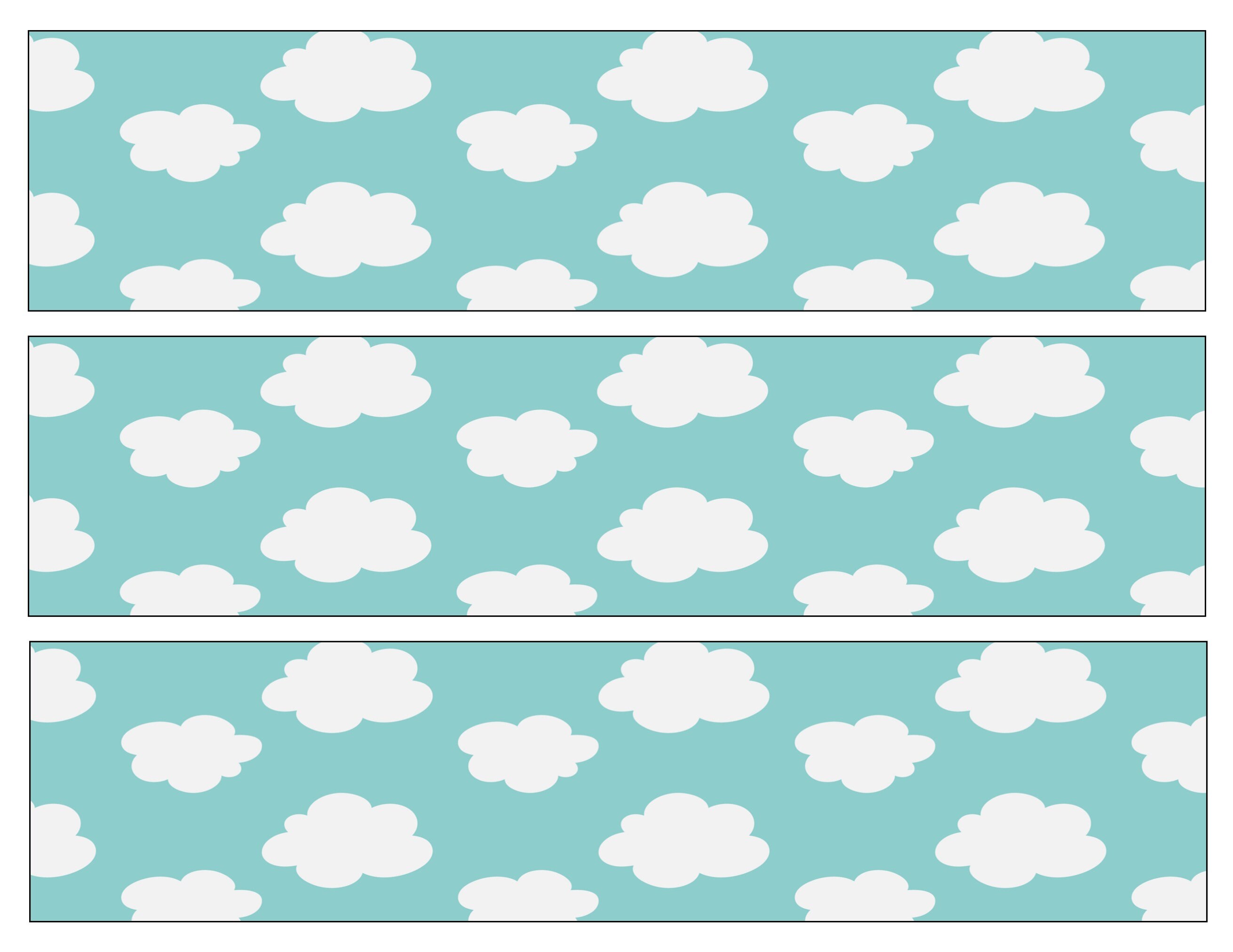 Transportation Bulletin Board Border 9 Printable Designs - Etsy