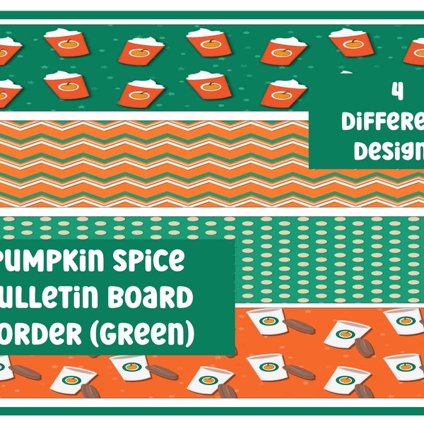 Pumpkin Spice Bulletin Board - Etsy