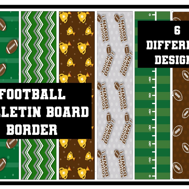 Football Bulletin Boards - Etsy