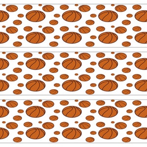 Basketball Bulletin Board Border 4 Printable Designs - Etsy