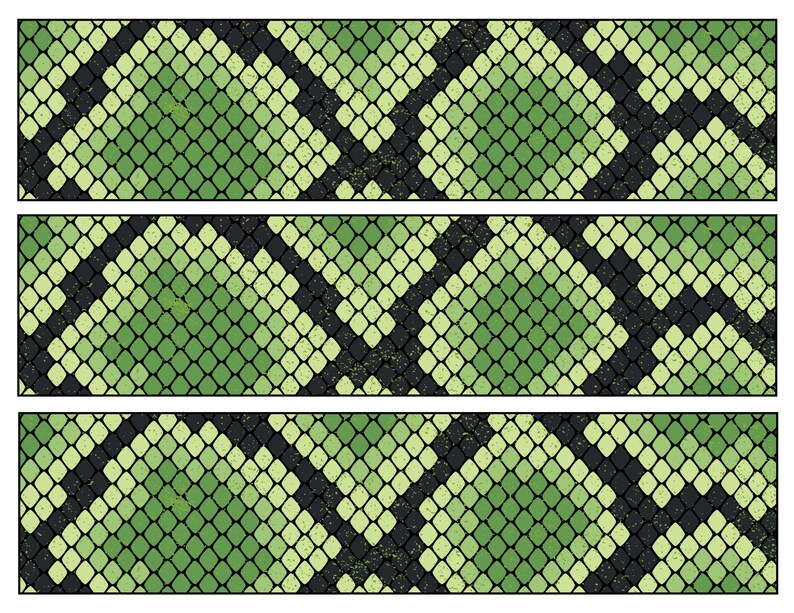 Animal Print Bulletin Board Border 3 Printable Designs - Etsy