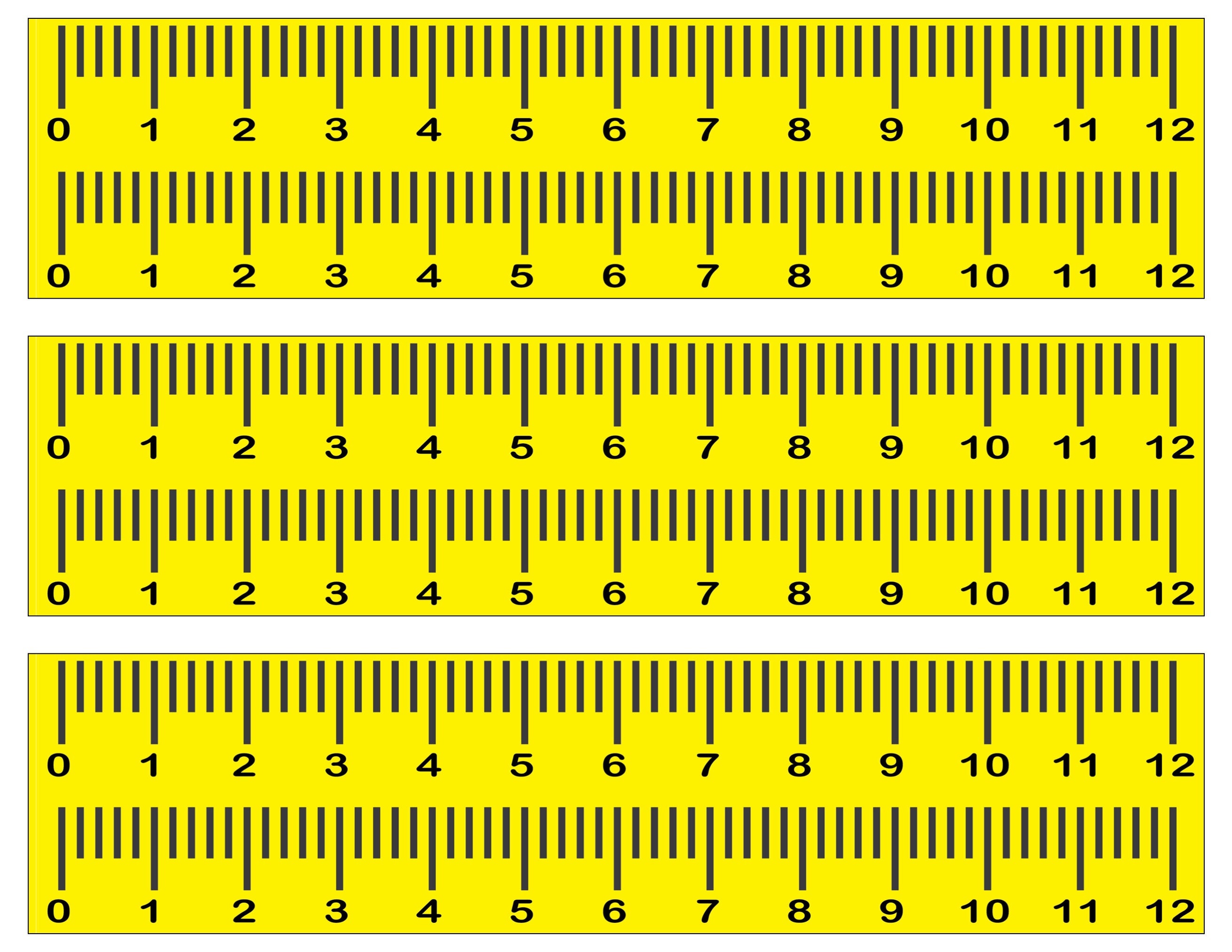 School Tools Bulletin Board Border 8 Printable Designs, Ruler Border ...