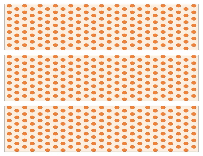 Fall Fox Bulletin Board Border 6 Printable Designs - Etsy