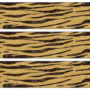 Animal Print Bulletin Board Border 3 Printable Designs - Etsy