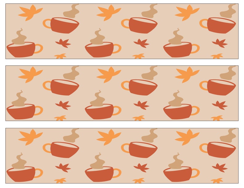 Hello Fall Bulletin Board Border 3 Printable Designs - Etsy
