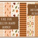 Fall Fox Bulletin Board Border 6 Printable Designs - Etsy