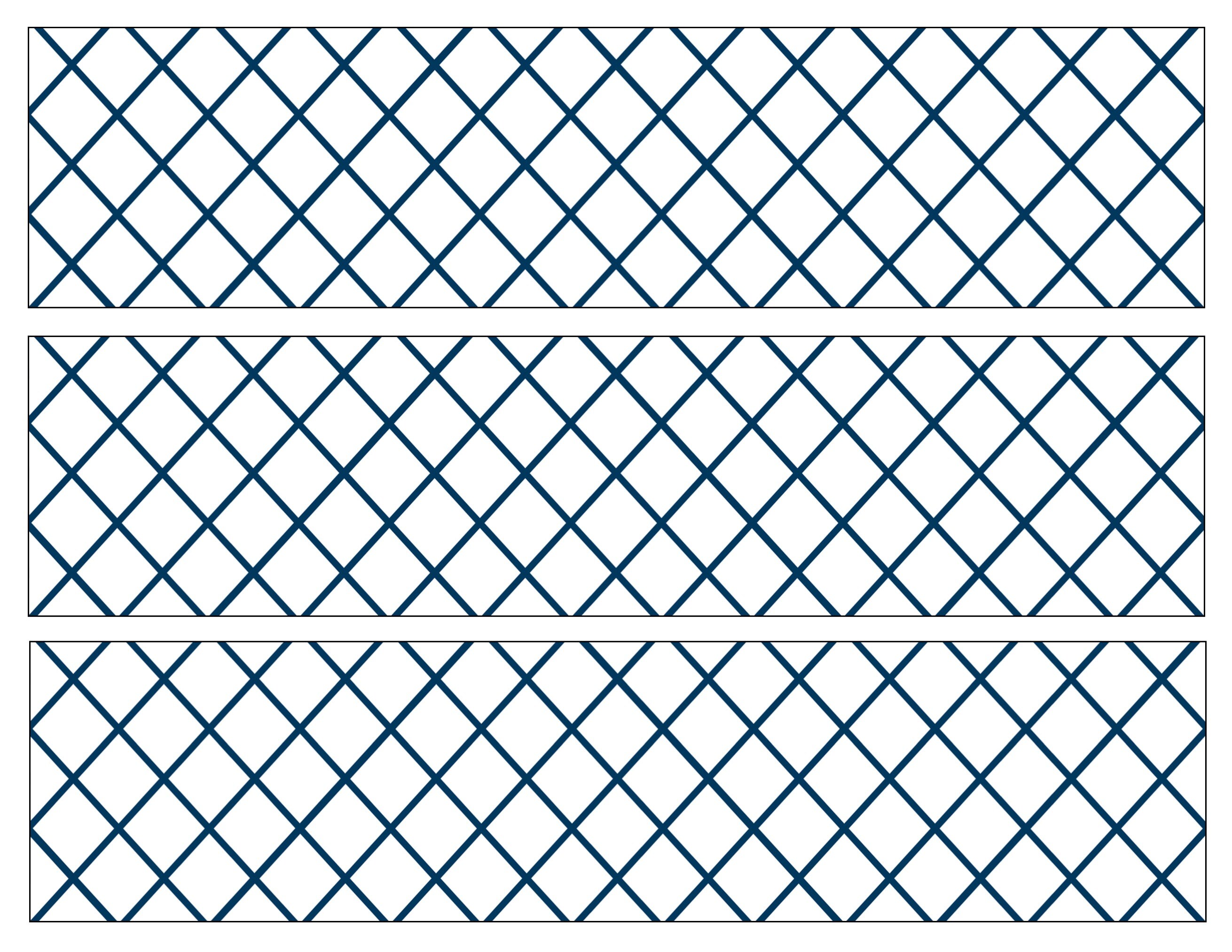 Coral and Blue Bulletin Board Border 12 Printable Designs School Border ...