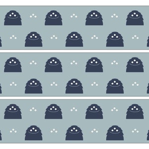 Cute Monster Bulletin Board Border 6 Printable Designs - Etsy