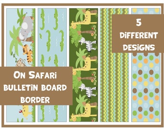 Sunflower Bulletin Board Border 5 Printable Designs - Etsy