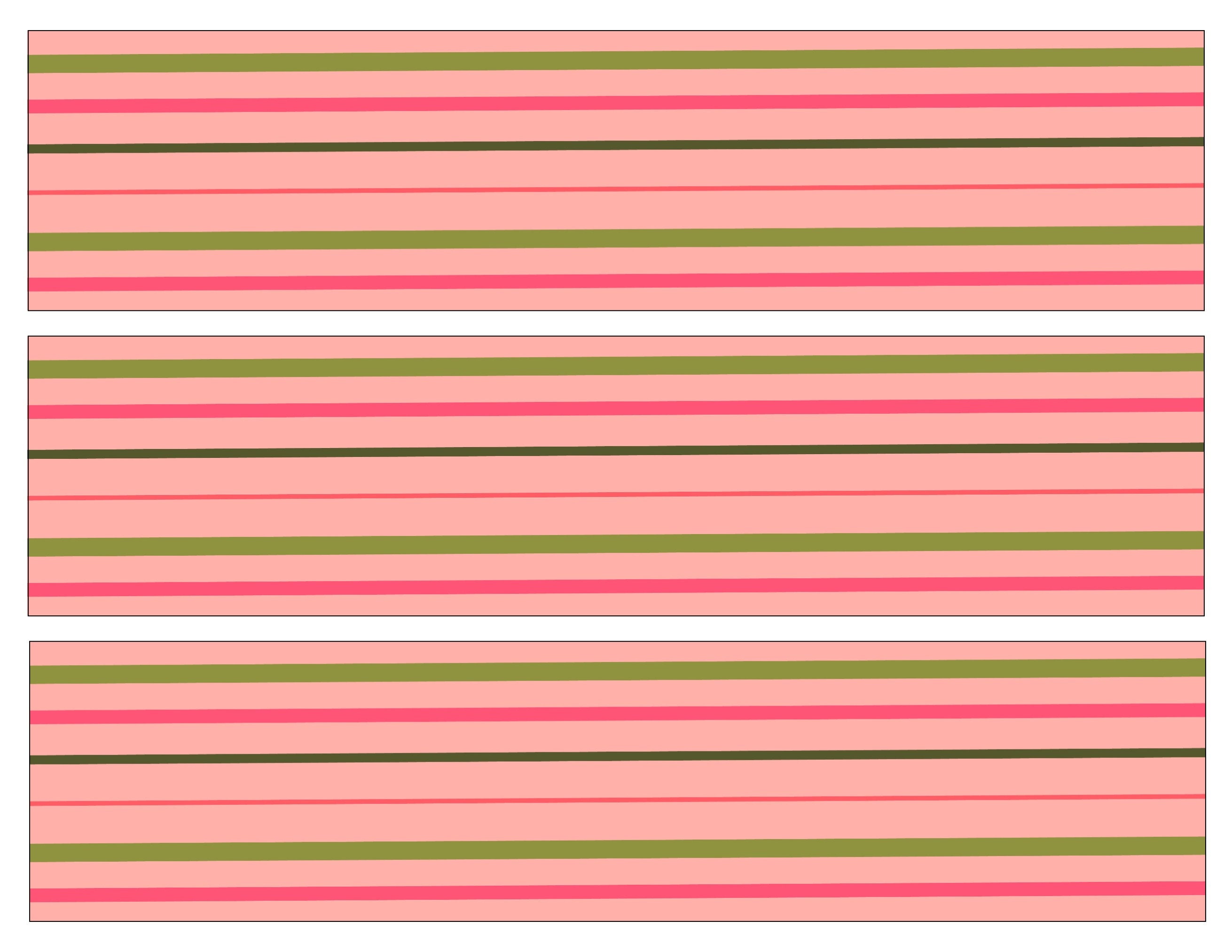 Berry Brights Bulletin Board Border 4 Printable Designs - Etsy