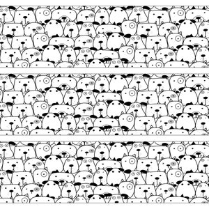 Dog Theme Bulletin Board Border 4 Printable Designs - Etsy