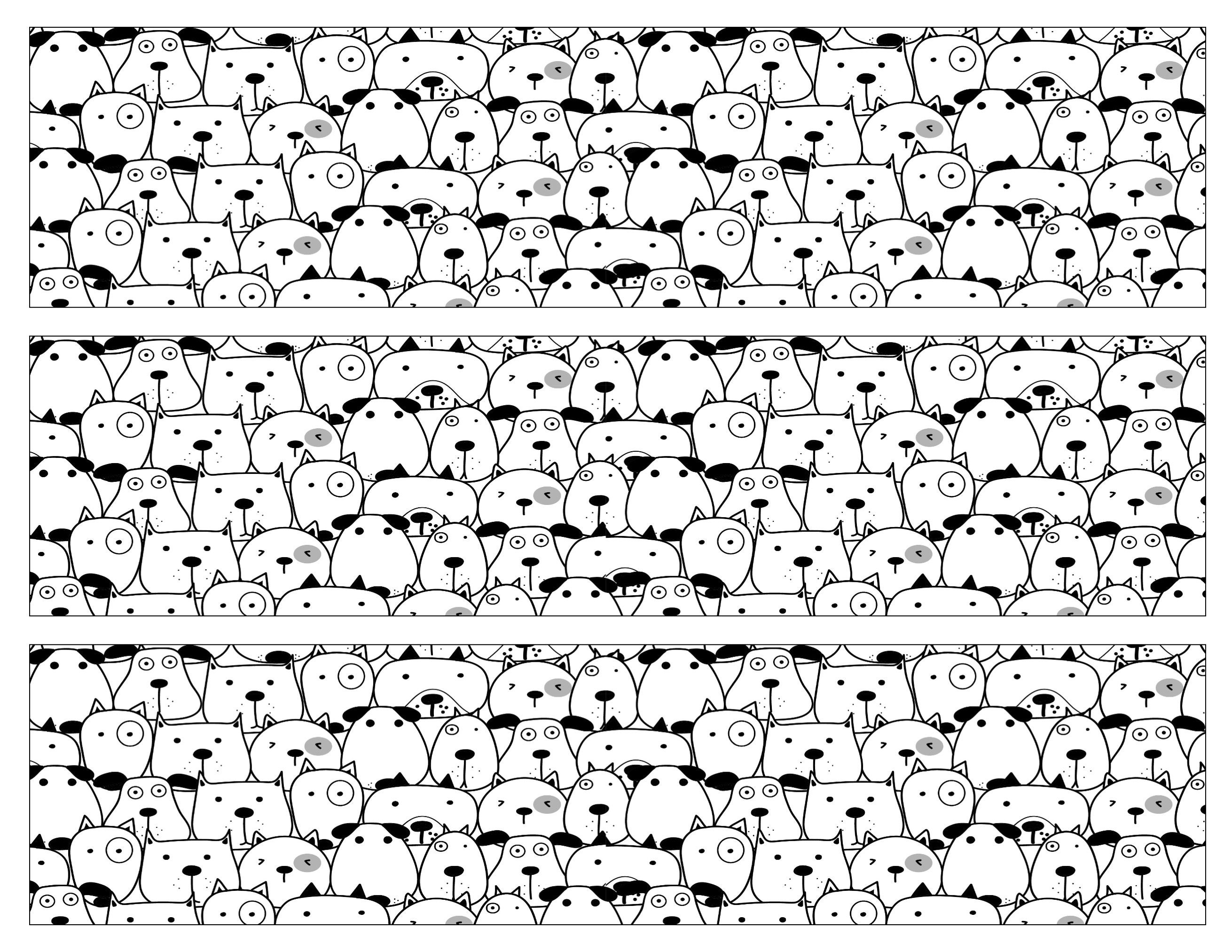 Dog Theme Bulletin Board Border 4 Printable Designs - Etsy