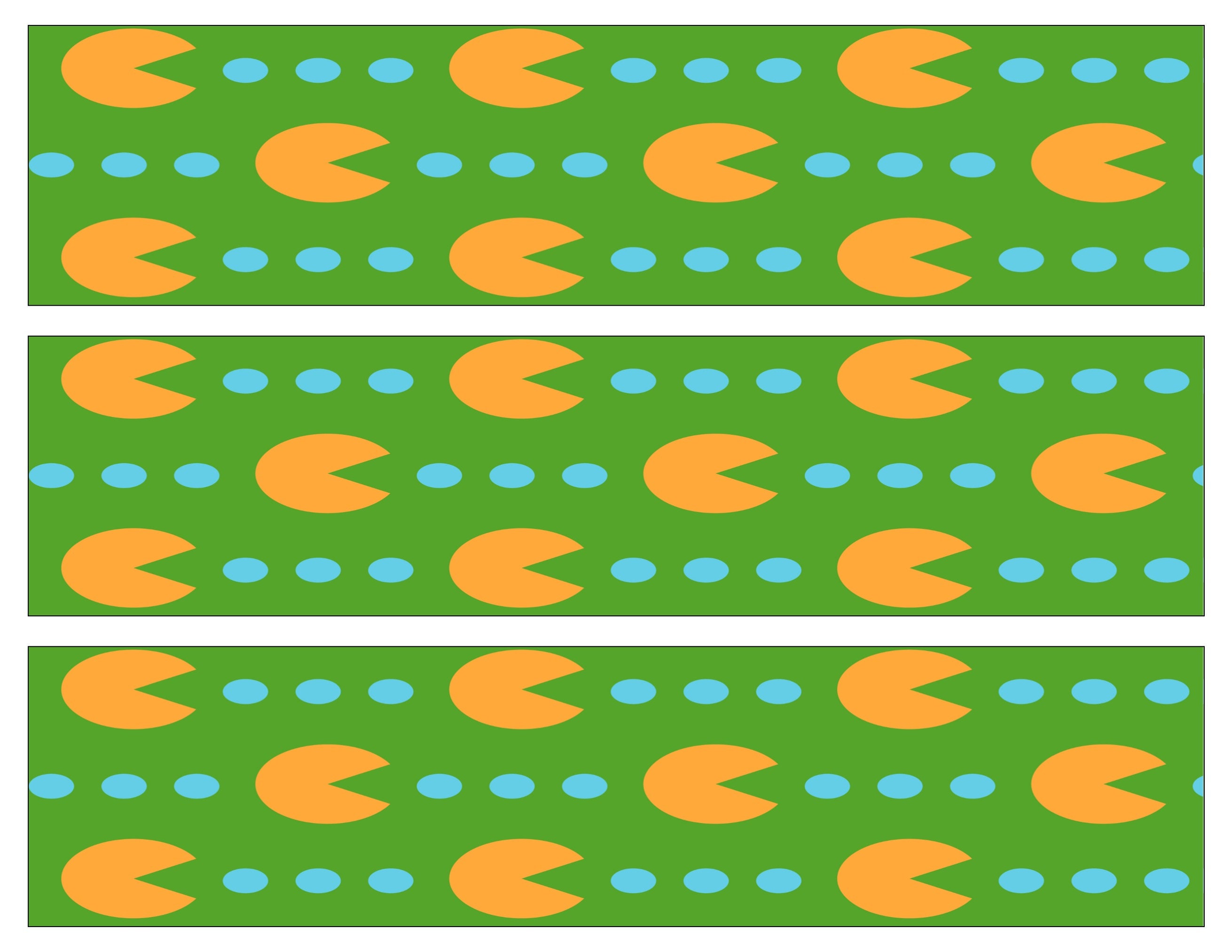 Gamer Geek Bulletin Board Border 8 Printable Designs - Etsy