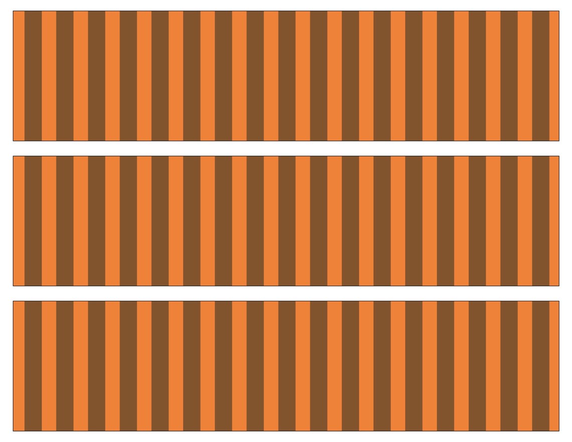 Fall Fox Bulletin Board Border 6 Printable Designs - Etsy