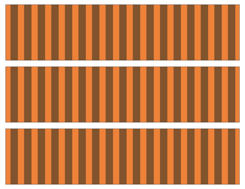 Fall Fox Bulletin Board Border 6 Printable Designs - Etsy