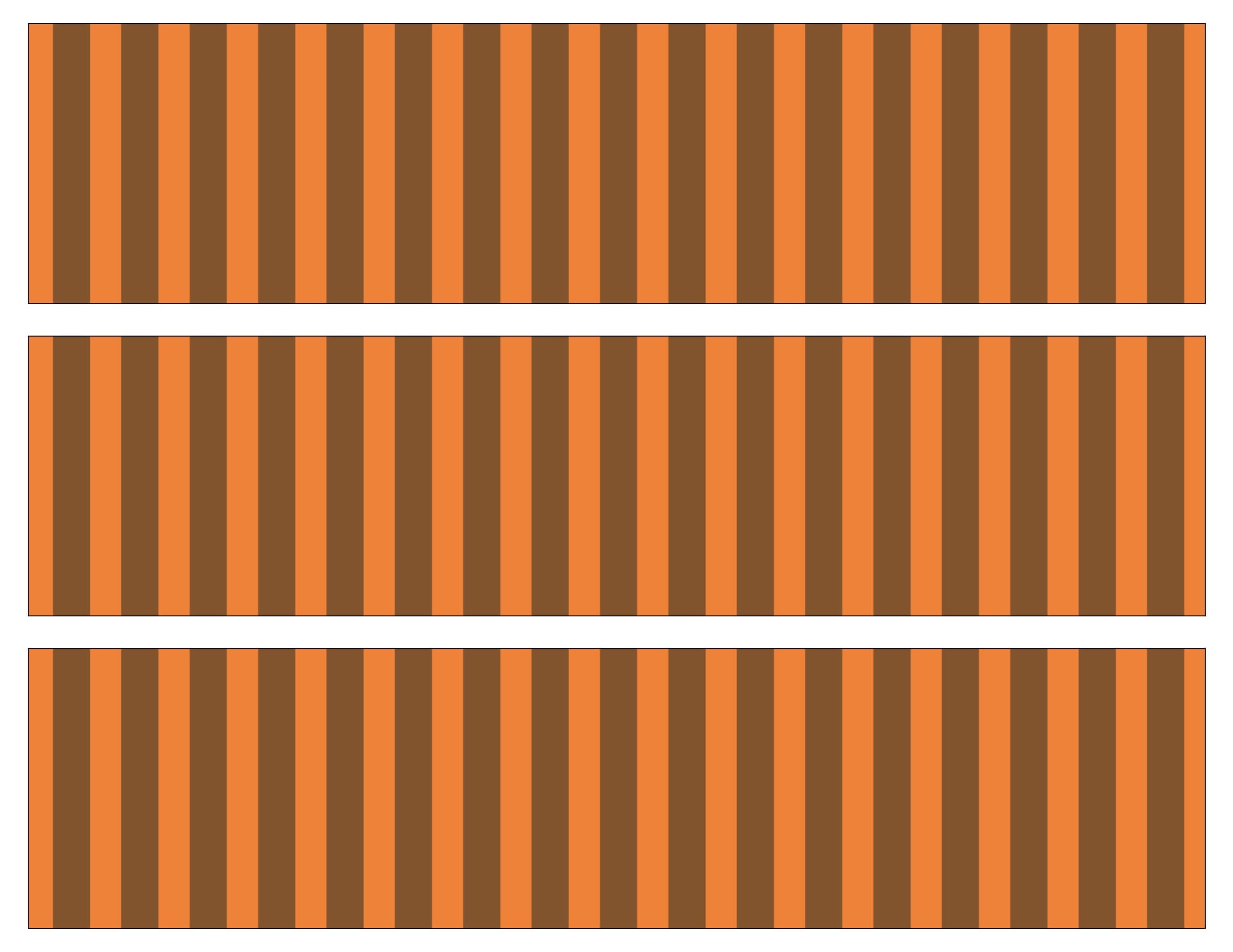 Fall Fox Bulletin Board Border 6 Printable Designs - Etsy