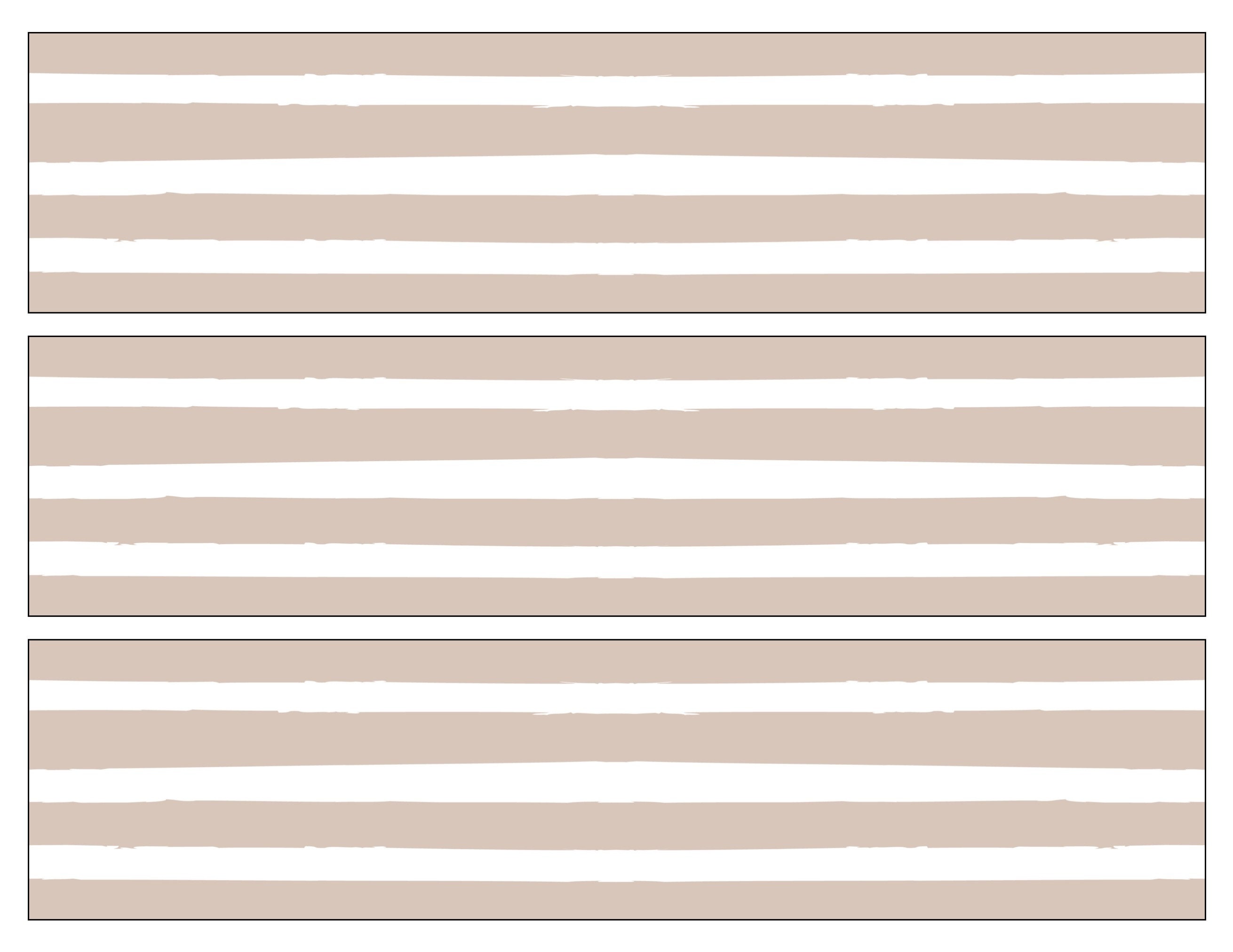 Boho Animal Print Bulletin Board Border 4 Printable Designs set 2 - Etsy