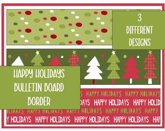 Football Bulletin Board Border 6 Printable Designs - Etsy