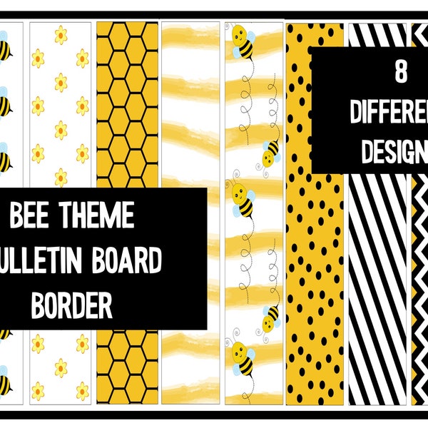 Bee Bulletin Board - Etsy