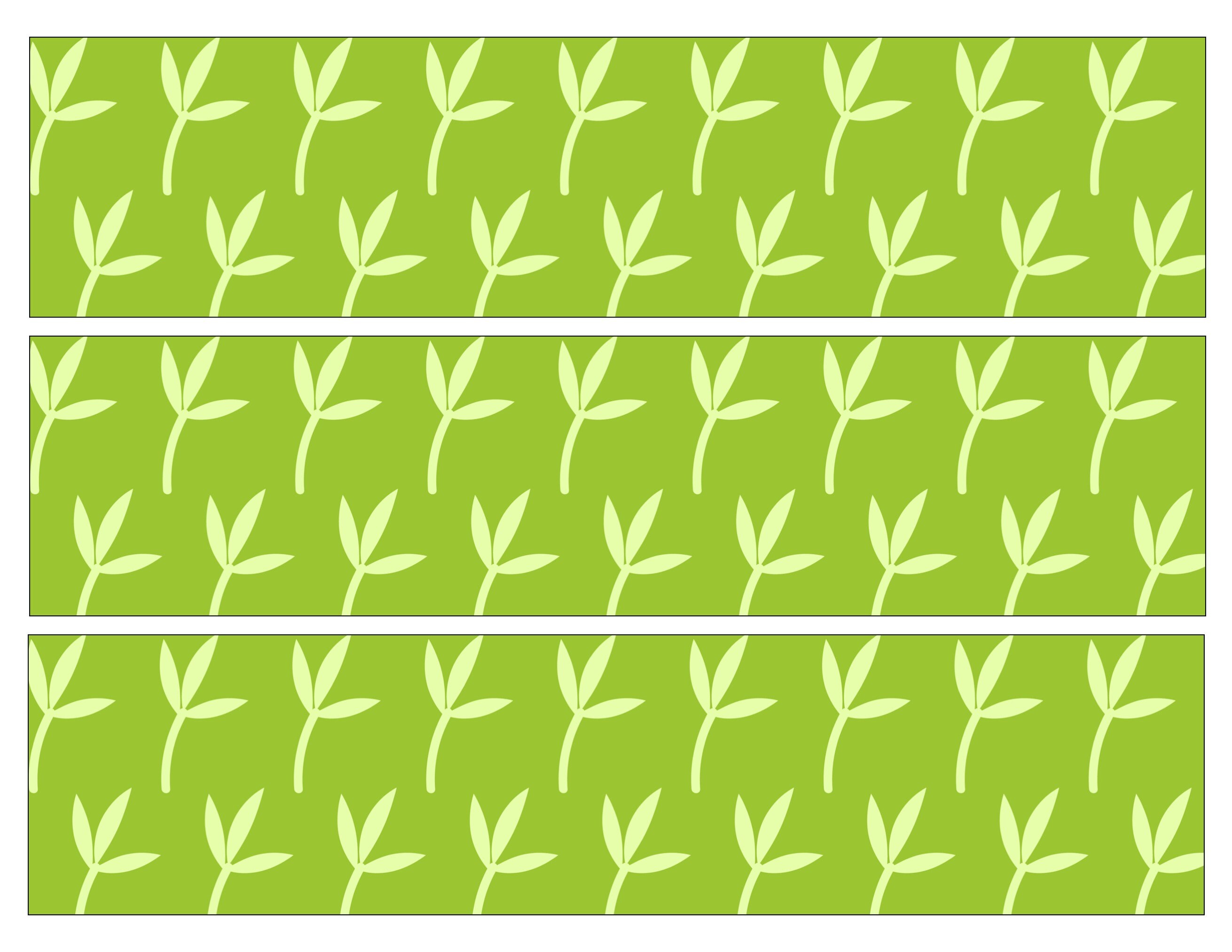 Panda Bulletin Board Border 4 Printable Designs - Etsy