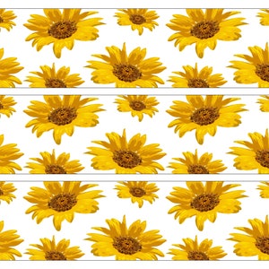 Sunflower Bulletin Board Border 5 Printable Designs - Etsy