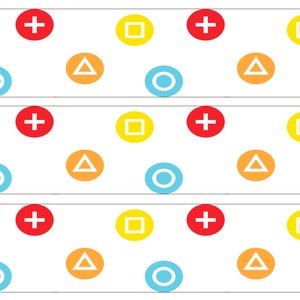 Gamer Geek Bulletin Board Border 8 Printable Designs - Etsy