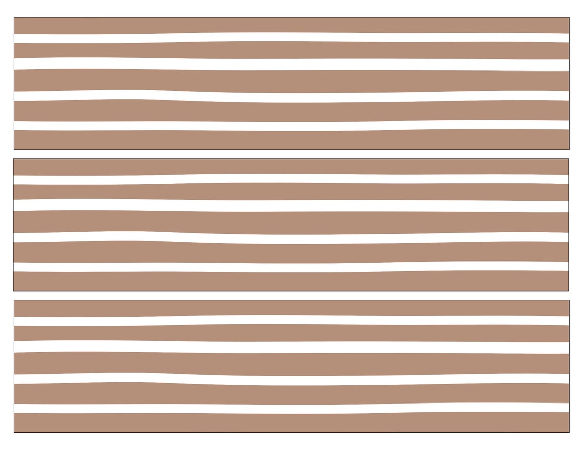 Coffee dark Bulletin Board Border 5 Printable Designs - Etsy