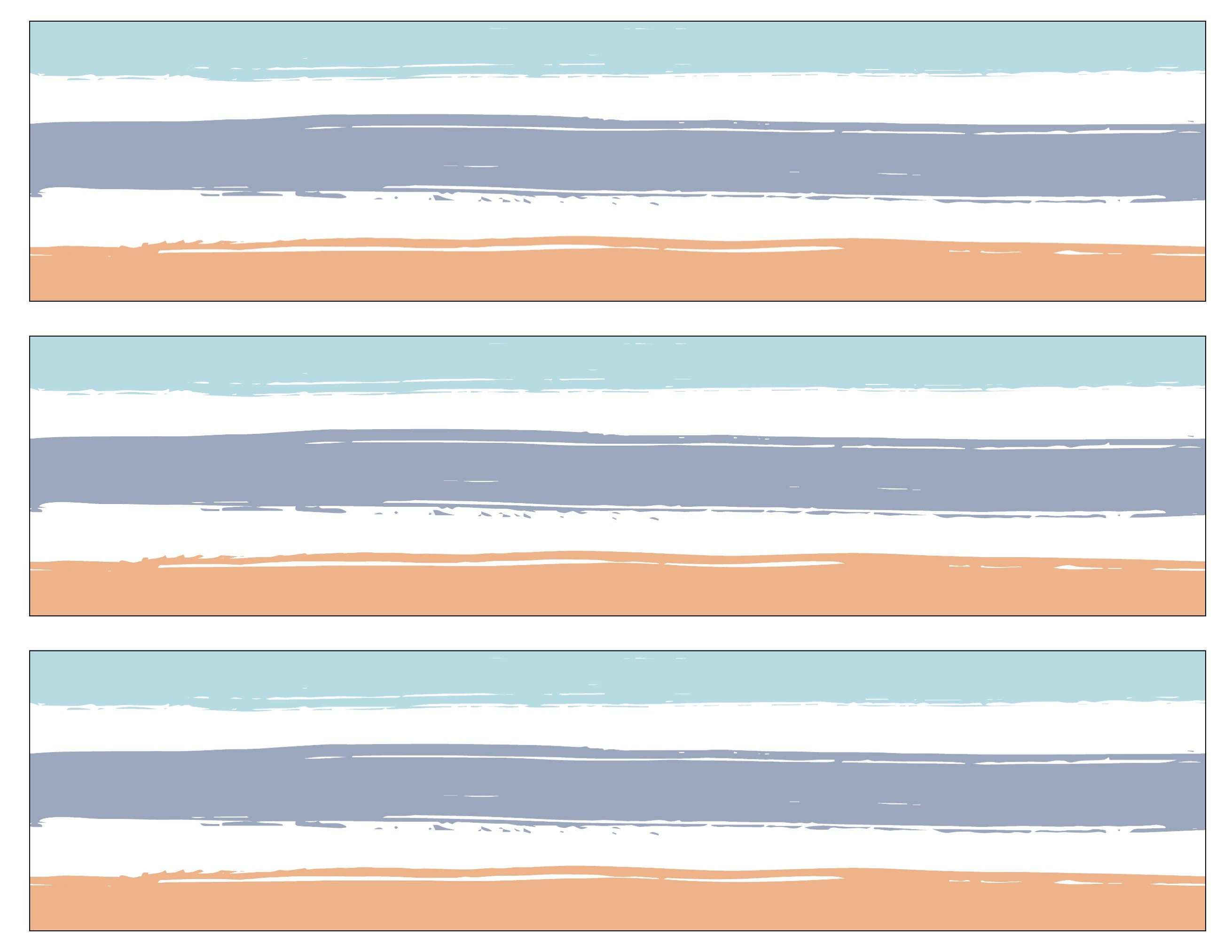 Neutral Doodles Bulletin Board Border 8 Printable Designs - Etsy