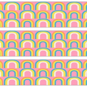 Feelin' Groovy Bulletin Board Border 5 Printable Designs - Etsy