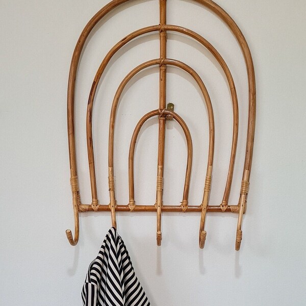 Clothing Rack Rattan - Etsy