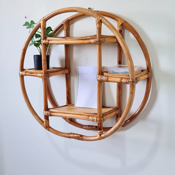 Rattan Shelf - Etsy