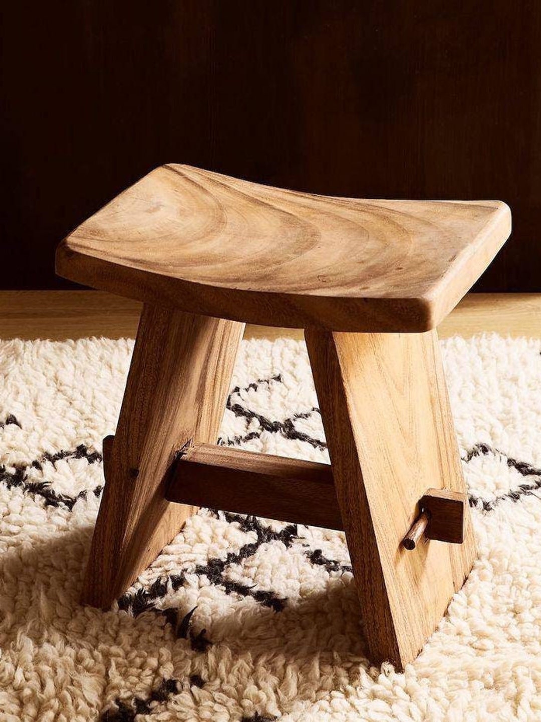 Wooden Stool Antique Stool Old Wooden Stool Vintage Stool - Etsy