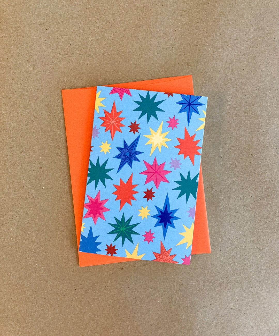 Starry Sky Greeting Card, Starry Night Card, Stars Card - Etsy