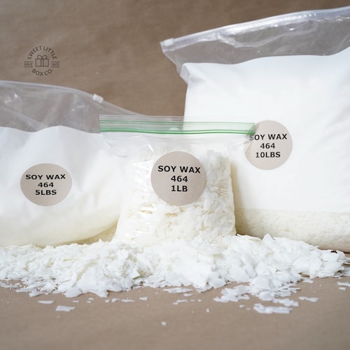 Soy Wax 464 ALL-NATURAL 1lb 5lbs 10lbs or 30lbs - Etsy