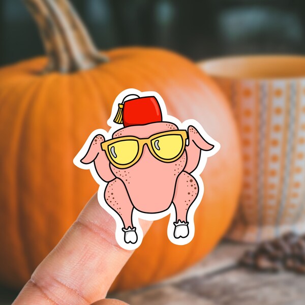 Turkey Sticker - Etsy
