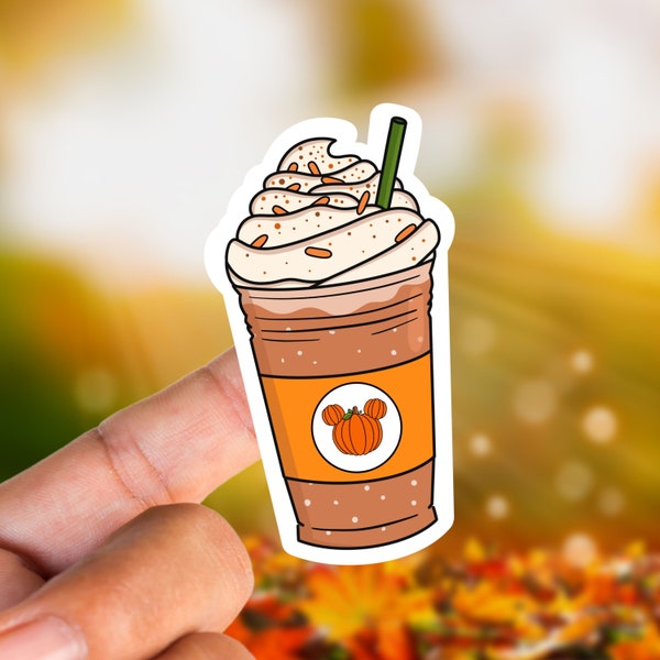 Latte Sticker - Etsy