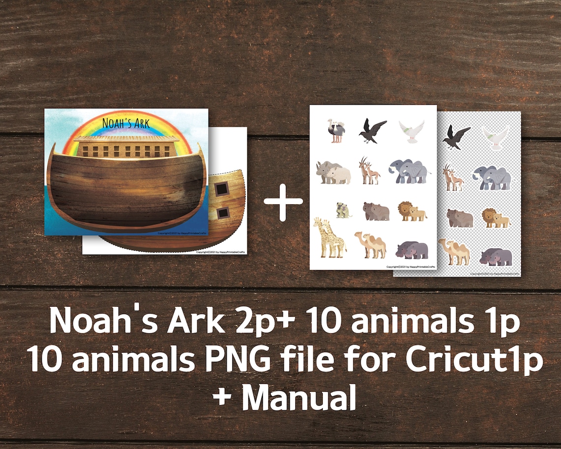 Noahs Ark Craft, Sunday School Craft, Noahs Ark Digital, Bible Craft ...